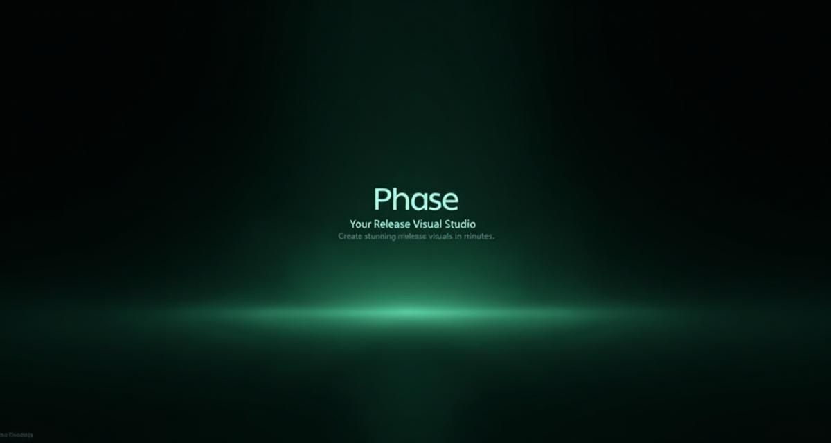 Phase — Spotify Canvas & Release Video Maker